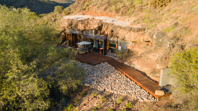 Abrikoos Kloof : Luxury Cave House in Montagu